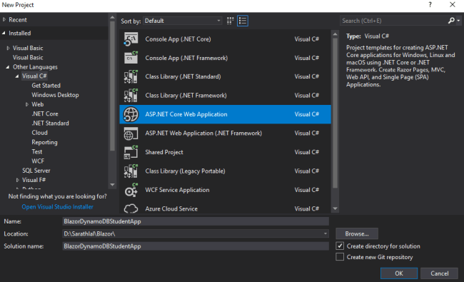 Blazor - Connect With Amazon DynamoDB Using AWS SDK